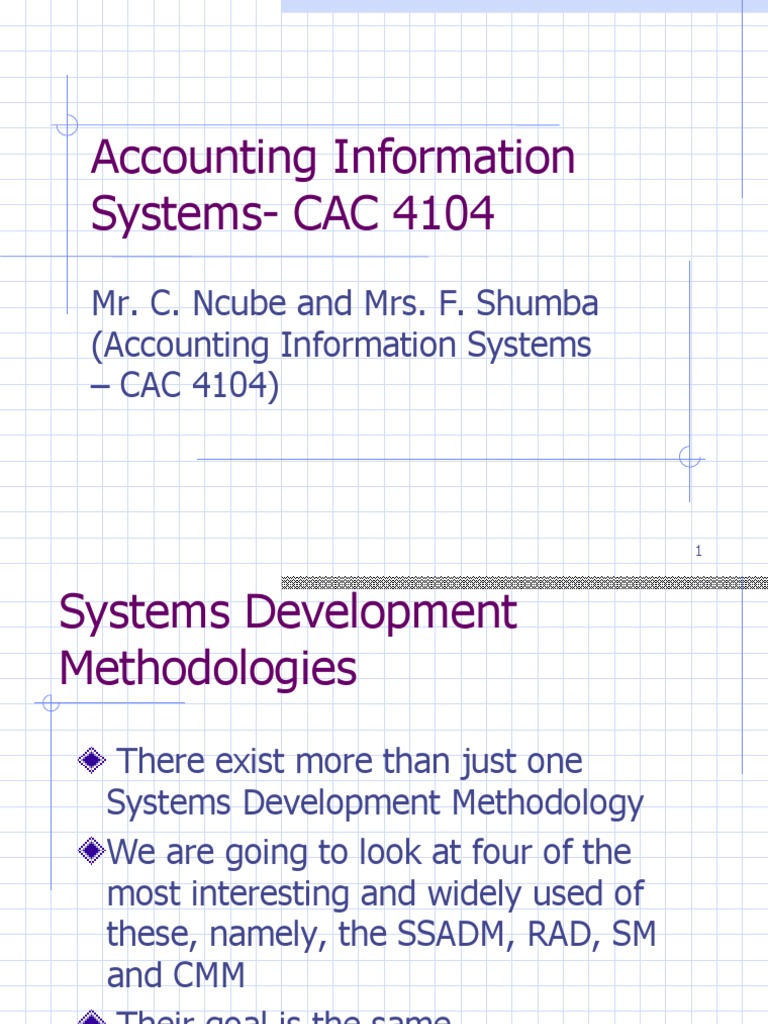 04 Systems Development - The SSADM | PDF | Data Model | System