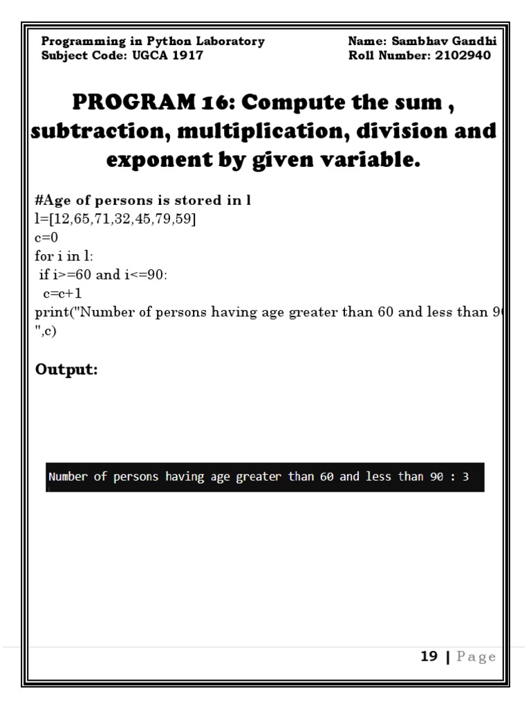 Python Op PDF | PDF | Matrix (Mathematics) | Algorithms Python Op PDF | PDF | Matrix (Mathematics) | Algorithms