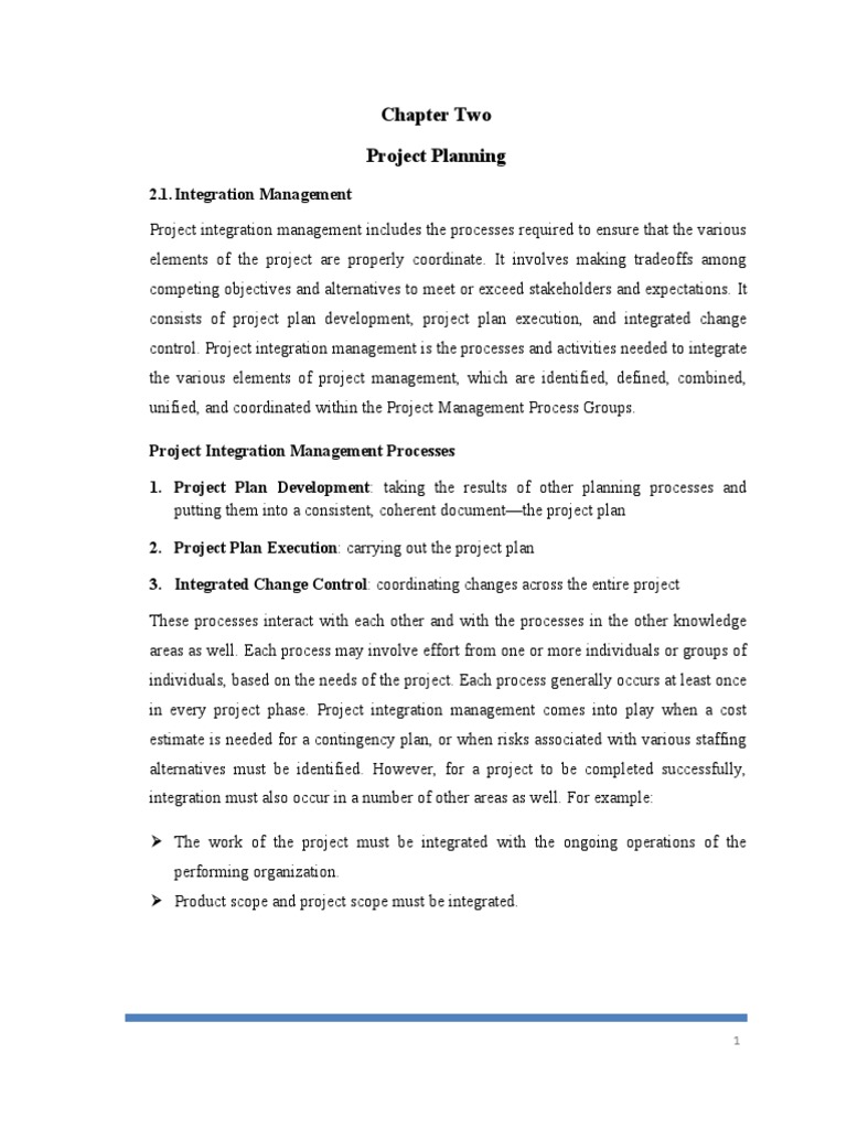 Chapter 2 Project Planning-New | PDF | Art