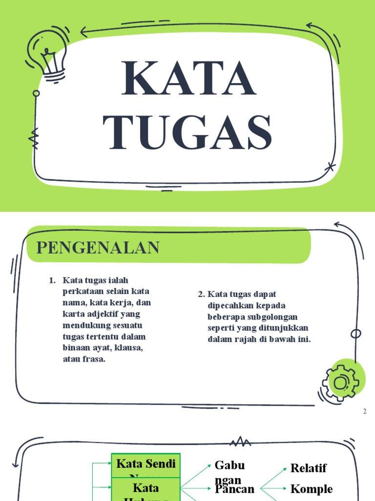 Topik 6 Kata Tugas | PDF