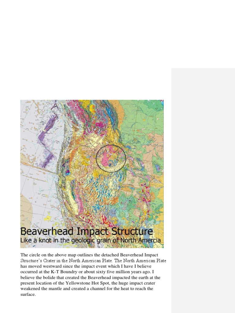 Beaverhead Impact Crater K-T Boundary Event ? | PDF | Clastic Rock ...