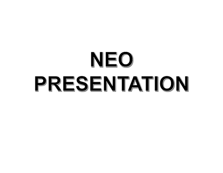 Neo Presentation | PDF