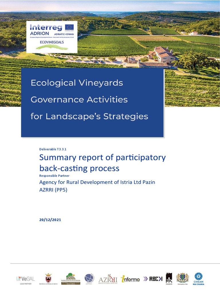 Deliverable T3.3.1 Summary Report of Participatory Back-Casting Process 11-02-22 | PDF | Science ...