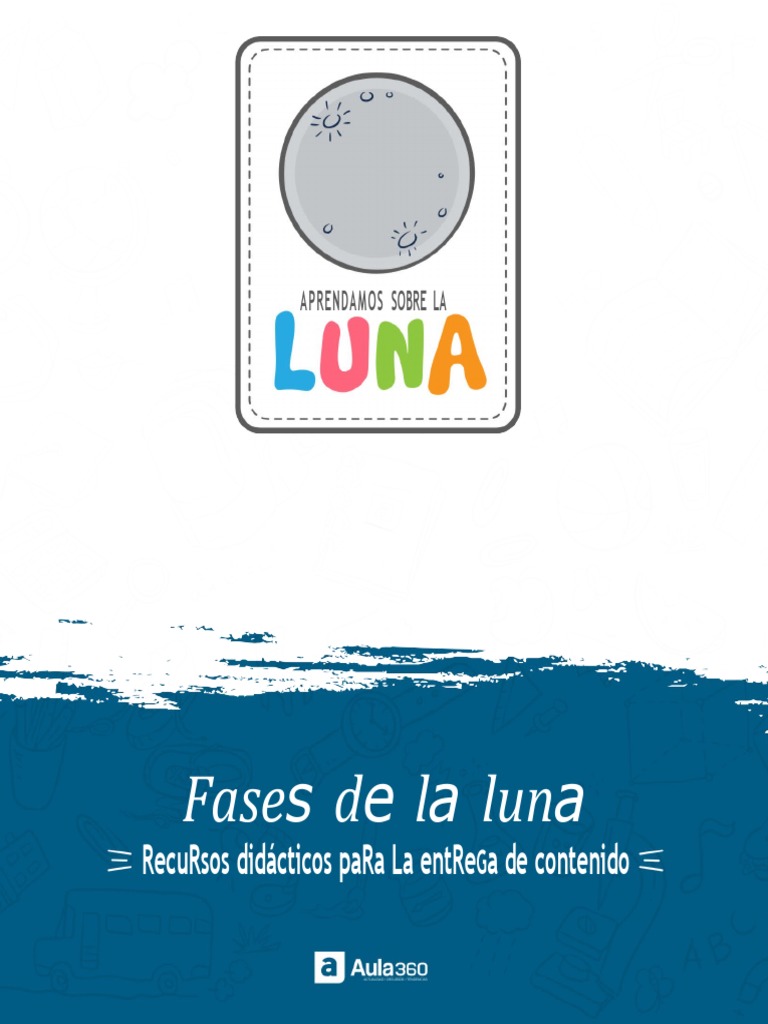 Fases de la Luna para Niños | PDF | Luna | Dom