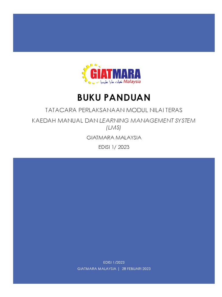 Buku Panduan NT Giatmara Malaysia (Edisi 1 - 2023) | PDF