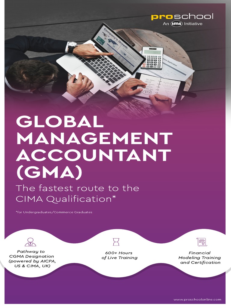 Cima Gma Brochure | Download Free PDF | Risk | Accountant
