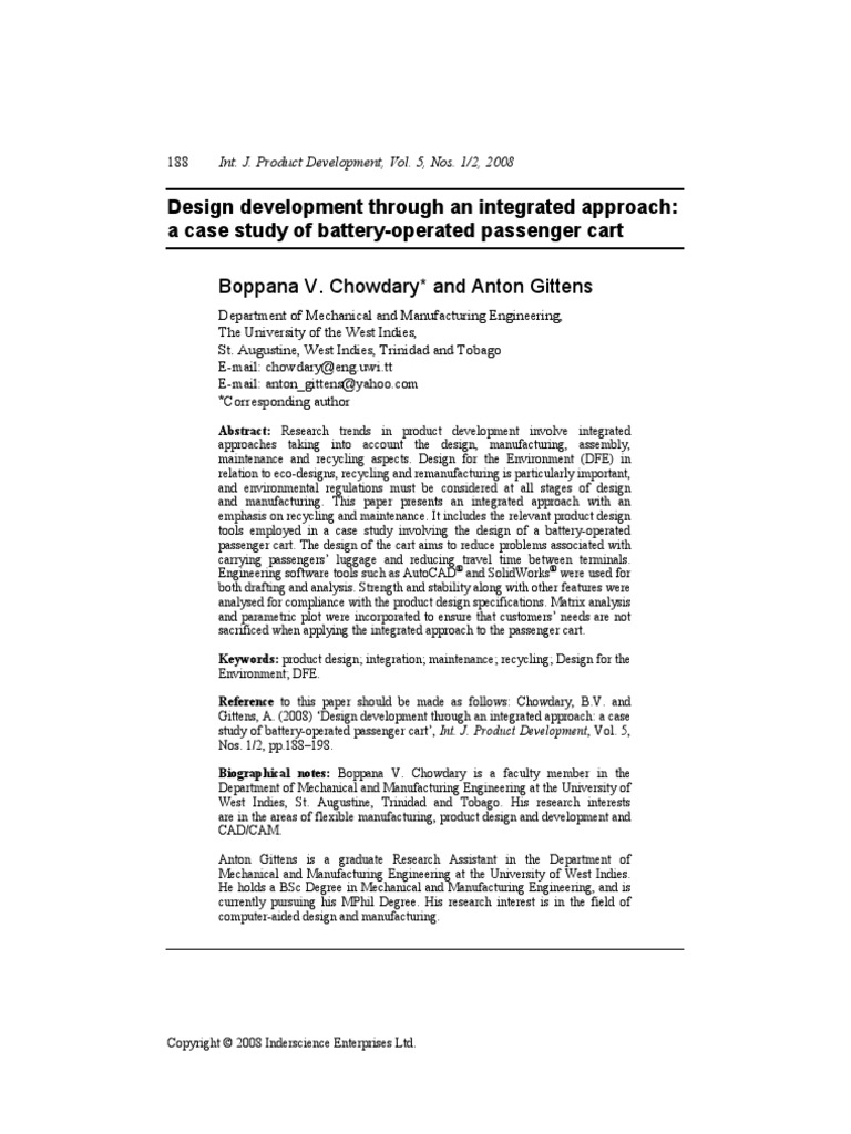 Sample PDD Project Paper1 | PDF | Product Design | Recycling