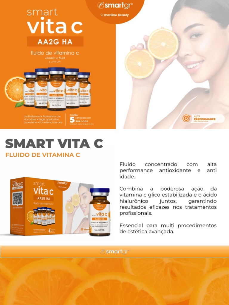 Smart Vita C - Material de Comunicação Técnica-6 | PDF | Pele | Vitamina