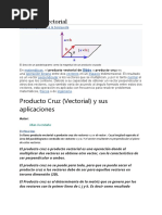 1.3 Producto Escalar Y Vectorial | PDF | Escalar (Matemáticas) | Vector Euclidiano