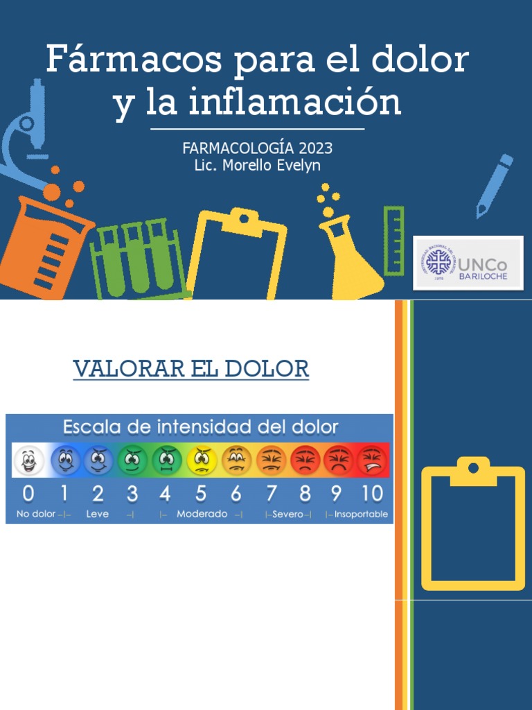 Fármacos para El Dolor y La Inflamación | PDF