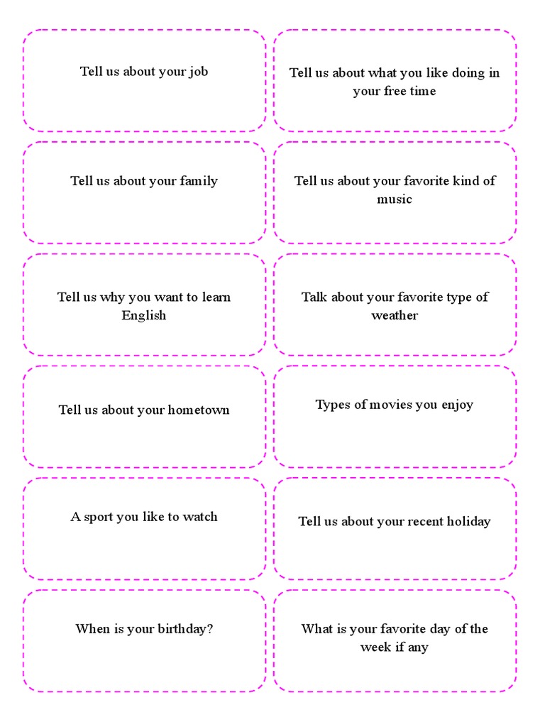 Icebreaker Conversation Topics Dialogs Icebreakers 78162 | PDF | Lifestyle