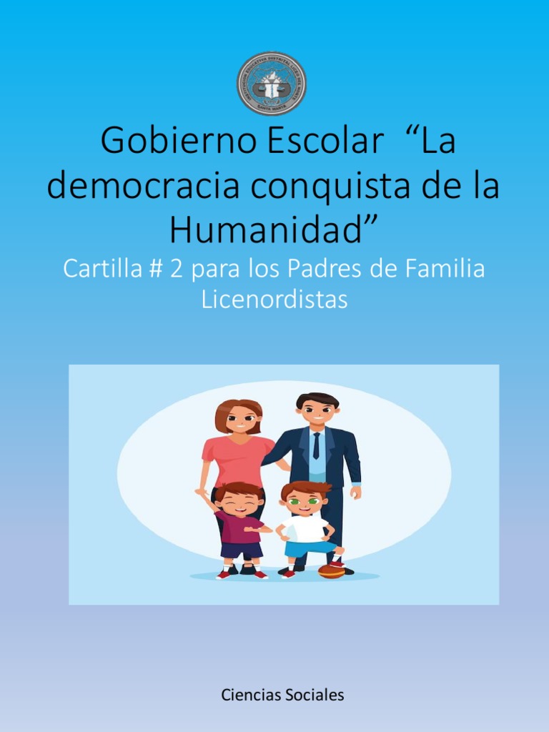 Democracia Escolar: Participación Familiar | PDF | Democracia ...