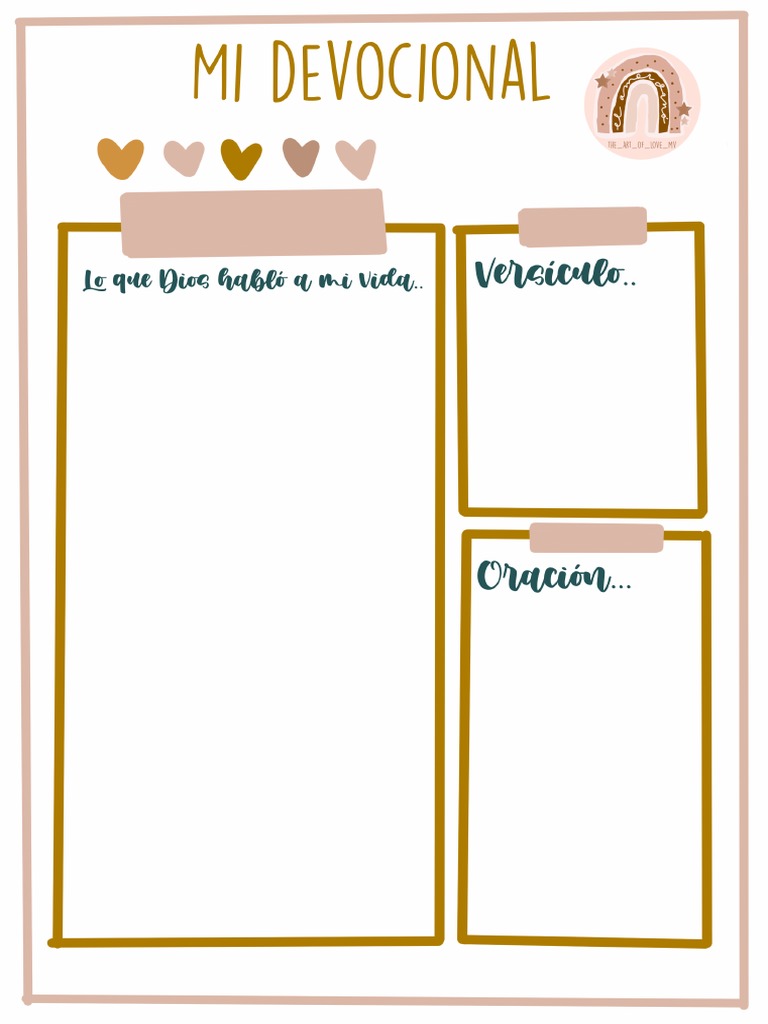Devocional para Descargar e Imprimir | PDF