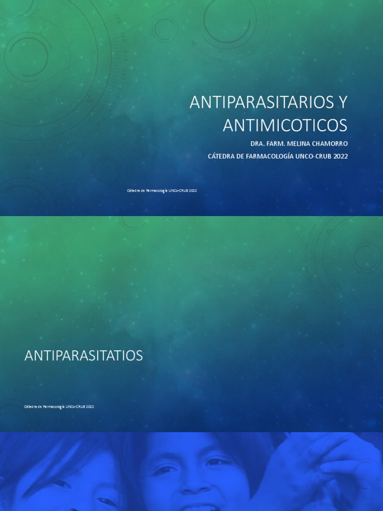 Clase 5 Antiparasitarios y Antifúngicos PDF | PDF | Farmacología | Cuidado de la salud