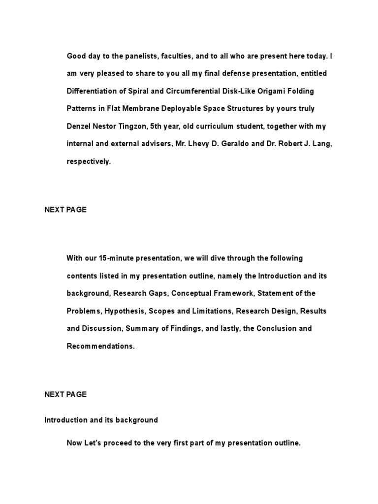 Final Defense Cheat Sheet | PDF | Origami | Satellite