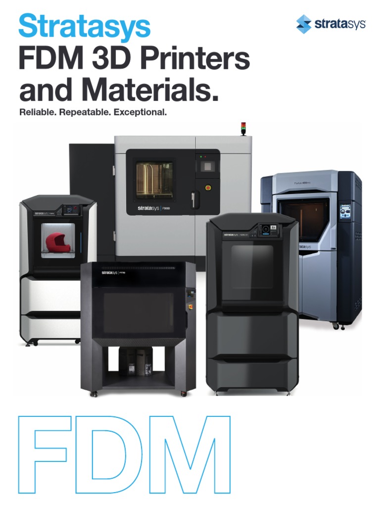 FDM Systems and Materials Overview - en Brochure | PDF | 3 D Printing ...