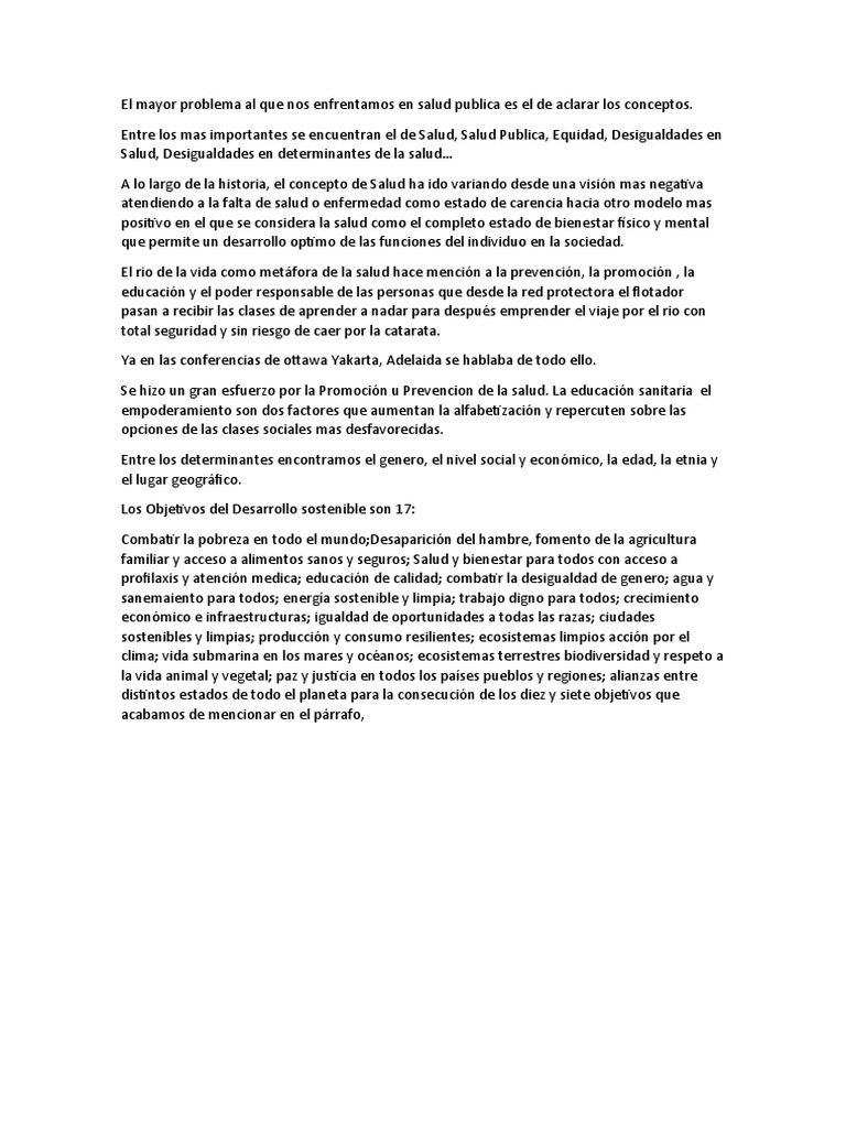 Objetivos Desarrollo Sostenible Pdf