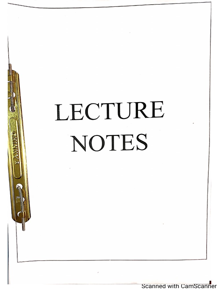 Ia Notes | PDF