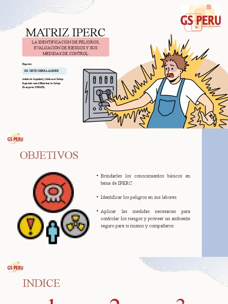 1 Cap - Iperc - 2023 - GS | PDF | Riesgo | Seguridad y salud ocupacional