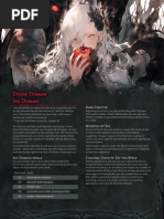 Silverbrow (Human Variant) by ClockWork Dragon | PDF