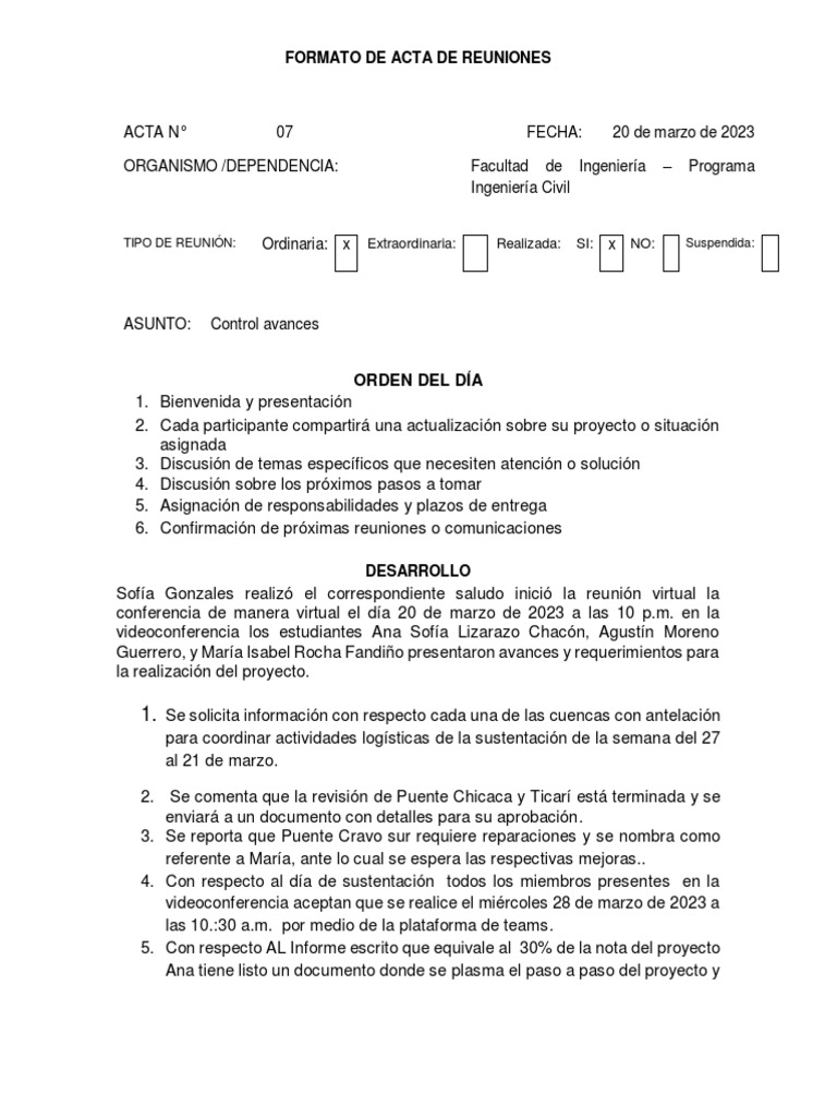 HDGRT ACT Acta 007 | PDF