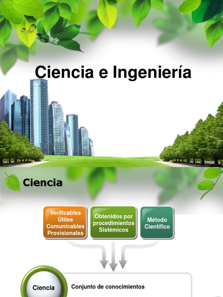Ciencia e Ingeniería: Conexiones Clave | PDF | Ingeniería | Conocimiento