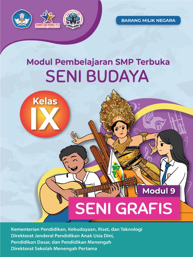 Seni Budaya Kelas IX Modul 9 | PDF