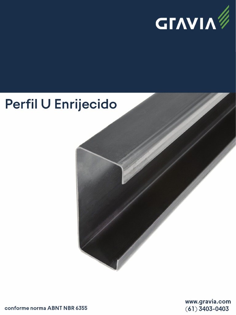 Gravia-Catalogo-Perfis-Perfil U Enrijecido | PDF