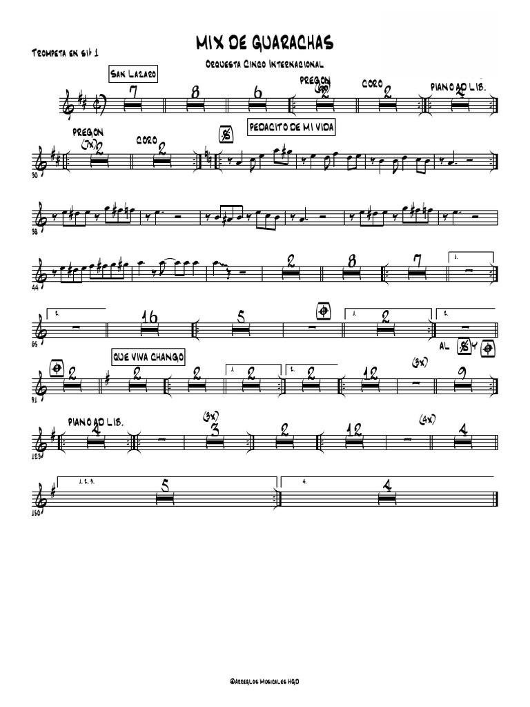 Brunella Torpoco - Mix Guarachas | PDF