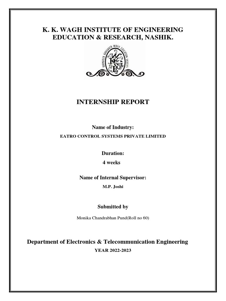 Final Internship Report Monika60 | PDF | Programmable Logic Controller ... Final Internship Report Monika60 | PDF | Programmable Logic Controller ...
