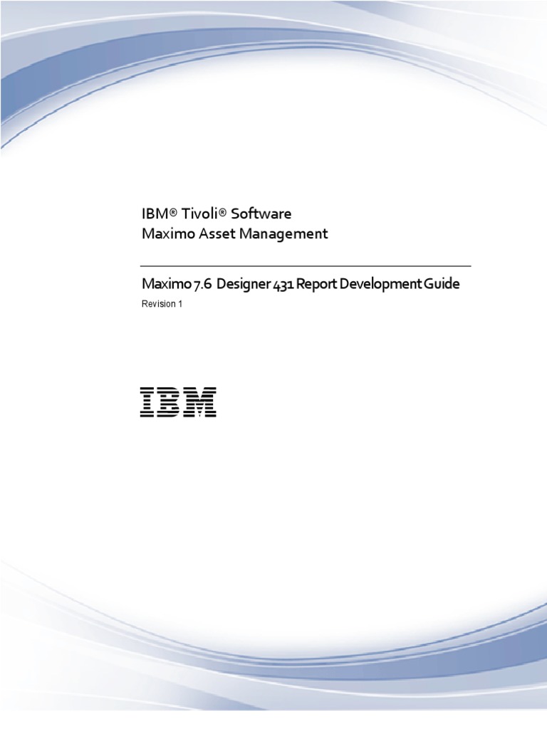 Maximo76 BIRT431 | PDF | Databases | Library (Computing)