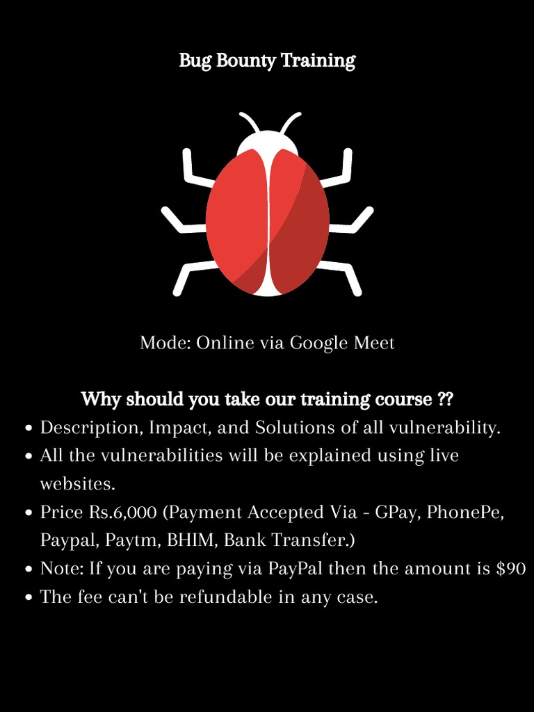 Bug Bounty - Content | PDF | Business | Computers