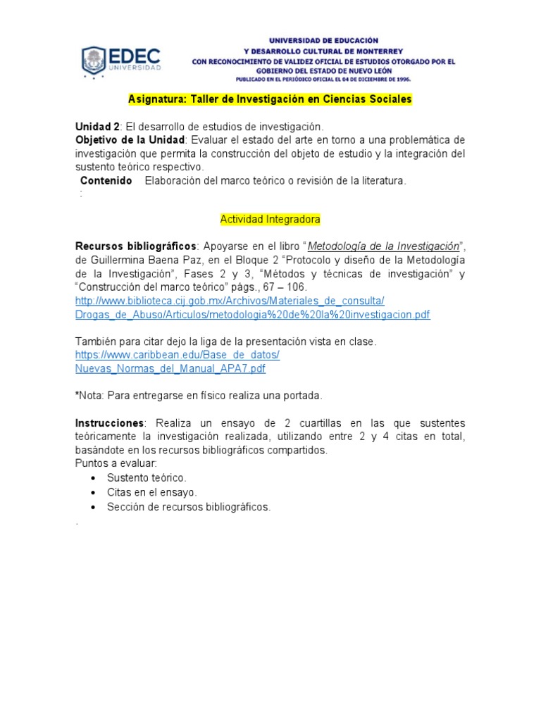 Actividad Integradora | PDF