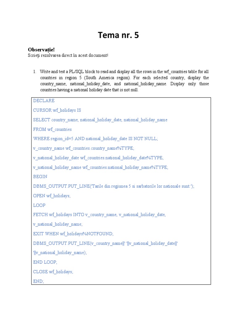 Ubd 5 | PDF | Pl/Sql | Computer Programming