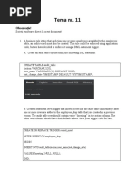 PL-SQL+Exercices+on+Chapter+9+ Procedures+and+Functions | PDF | Pl/Sql | Subroutine