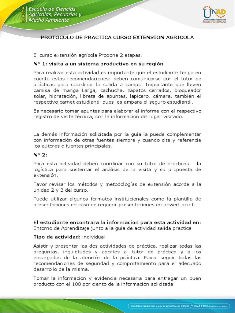 Protocolo Fase 5 - Componente Practico - Salida Practica | PDF