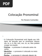 Anáfora, Catáfora, Endofórica, Exofórica | PDF | Pronome | Linguística