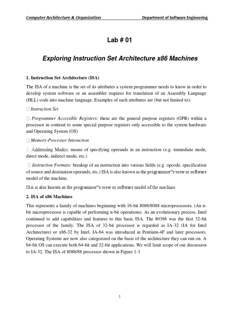 Cao Labs Merged | Download Free PDF | Assembly Language | Computer Program