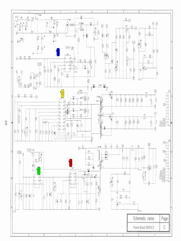 DPS-92CP Dda010 (Ice2qr0665) Dda014 (SSC9502) NCP1608 In1m101 | PDF