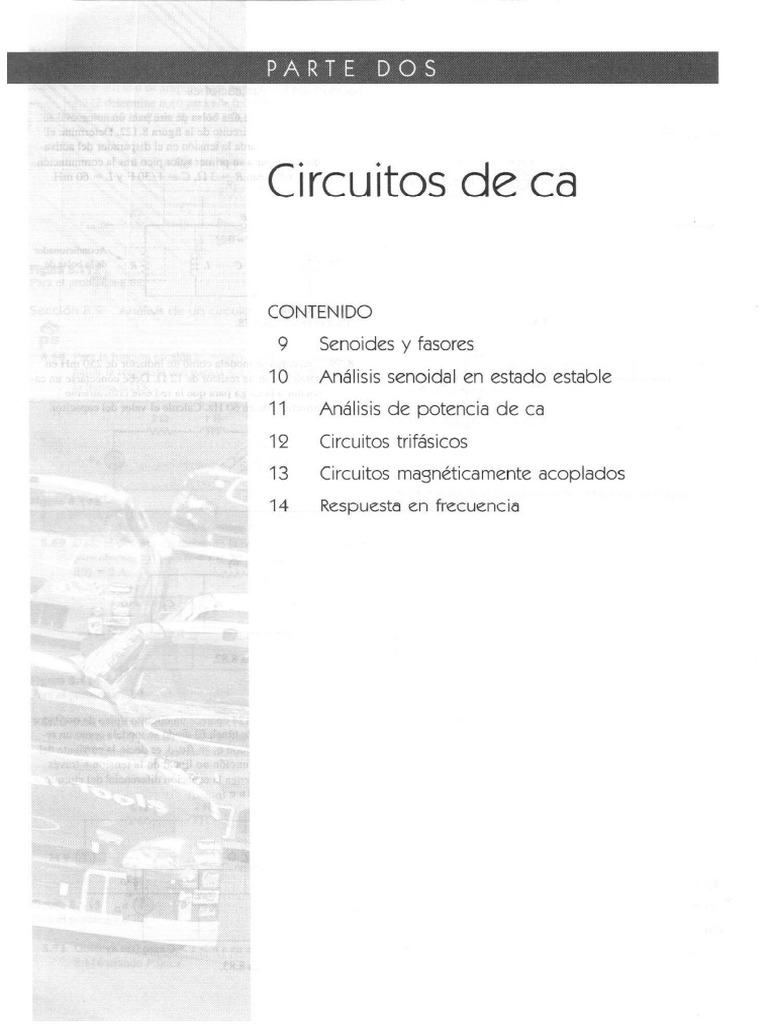 Dokumen - Tips Capitulo 9 Sadiku Circuitos de CA Senoides y Fasores | PDF