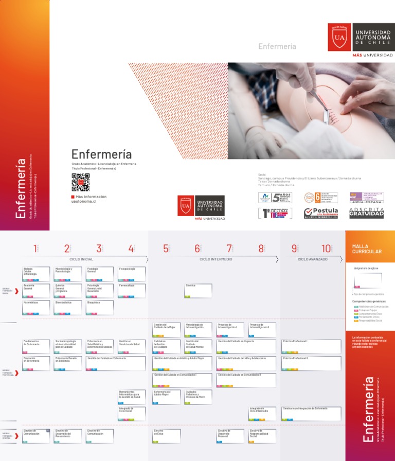 Enfermeria Malla | PDF | Enfermería | Adultos