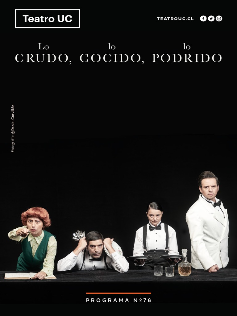 Lo Crudo Lo Cocido Lo Podrido | PDF | Teatro