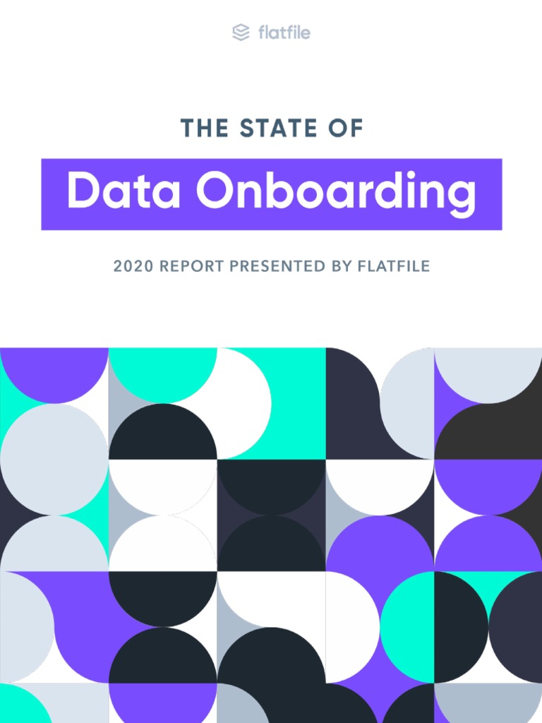 Flatfile State of Data Onboarding 2020 | PDF | Customer Relationship Management | Data