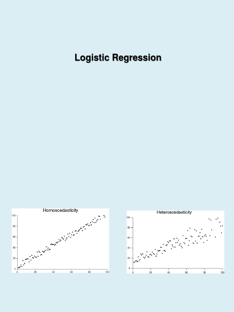 Logistic Regression | Download Free PDF | Logistic Regression | Sensitivity And Specificity