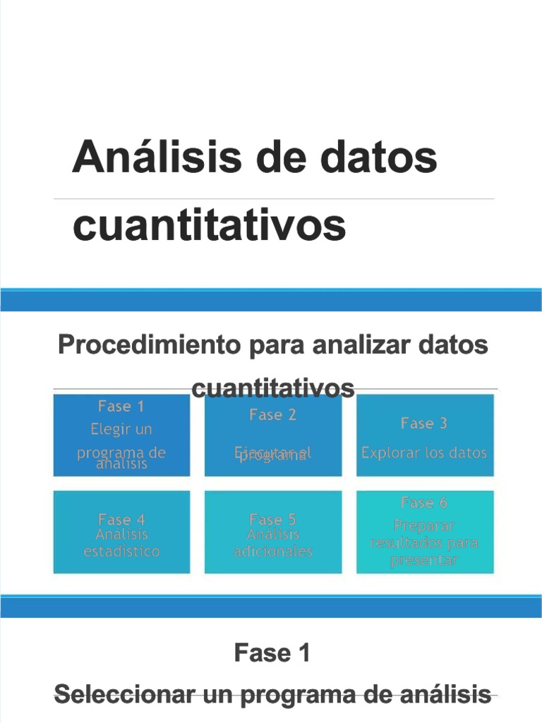Analisis de Datos Cuantitativos | PDF Analisis de Datos Cuantitativos | PDF