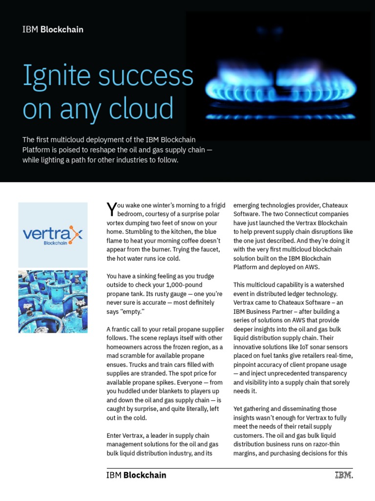 IBM Blockchain Ignite Success On Any Cloud | PDF | Cloud Computing | Amazon Web Services