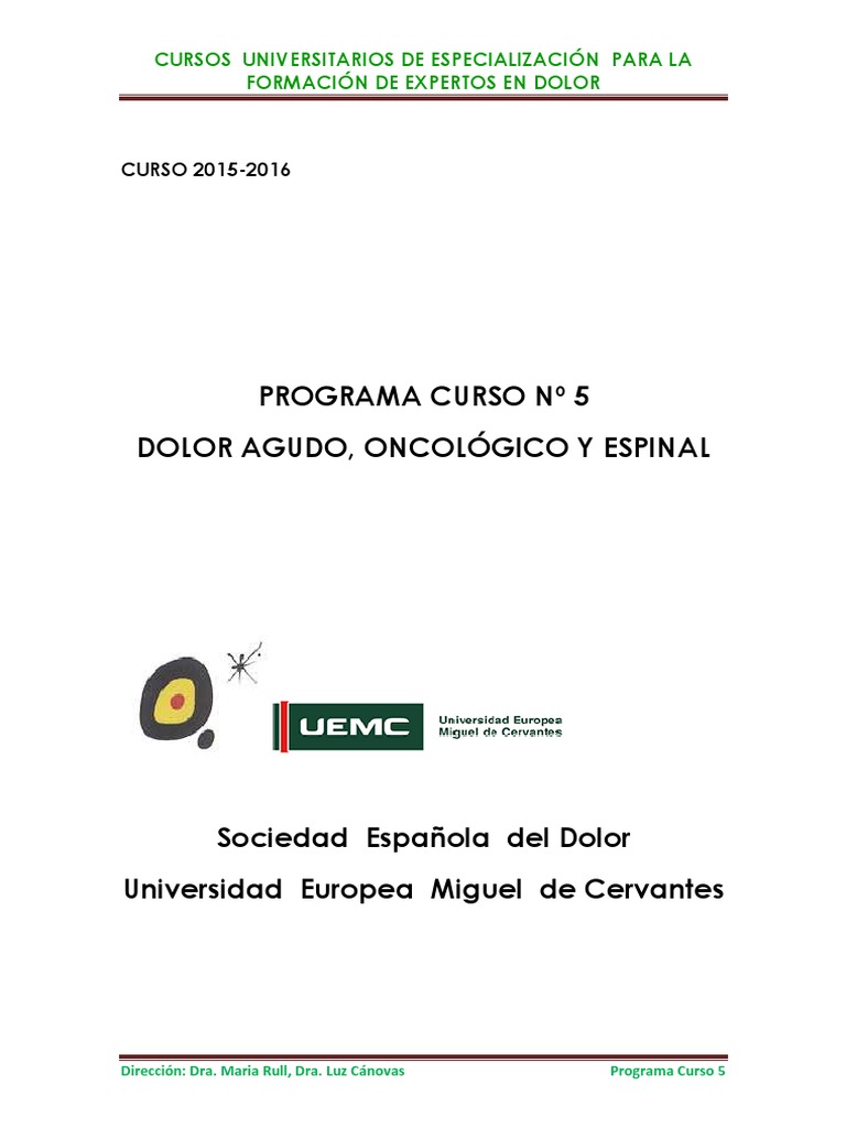 Dolor Modulo 5 | PDF | Dolor | Hospital