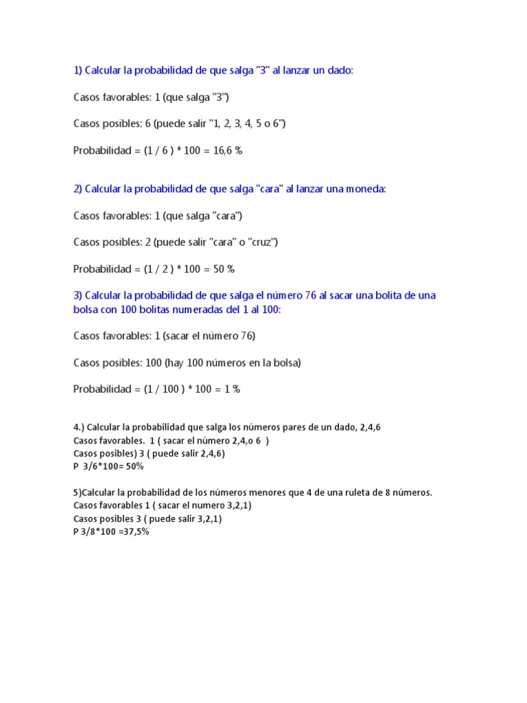 Probabilidad Tarea | PDF