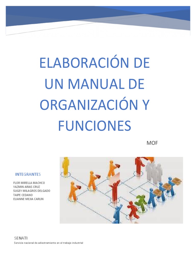 Identificacion Del Puesto - Mof Presentacion | PDF | Calidad (comercial) | Gestión de recursos ...