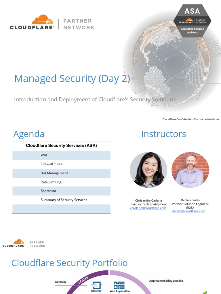 Cloudflare Security Solutions Overview | PDF | Http Cookie | Ip Address